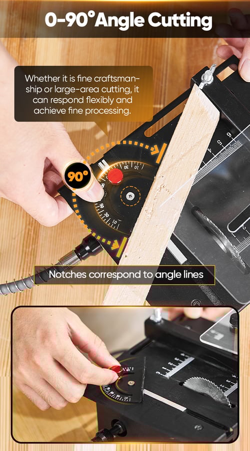 Saker Mini Multi-Functional Table Saw lp