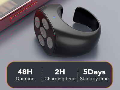 Fingertip Wireless Bluetooth Remote Control – allfound