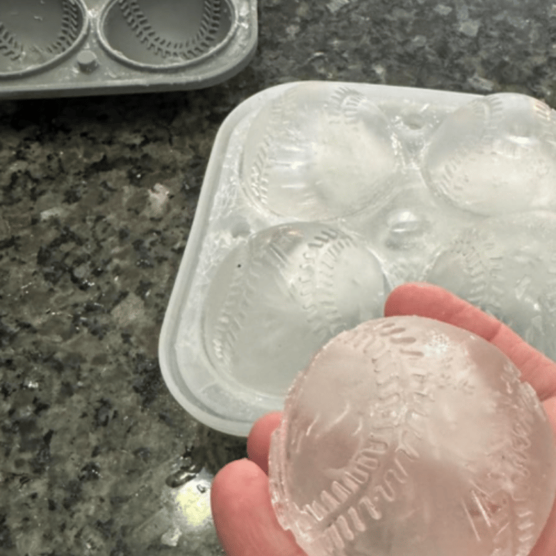 Checkout - Baseball Ice Mold