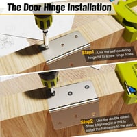 Sakerplus Door Hinge Router Template