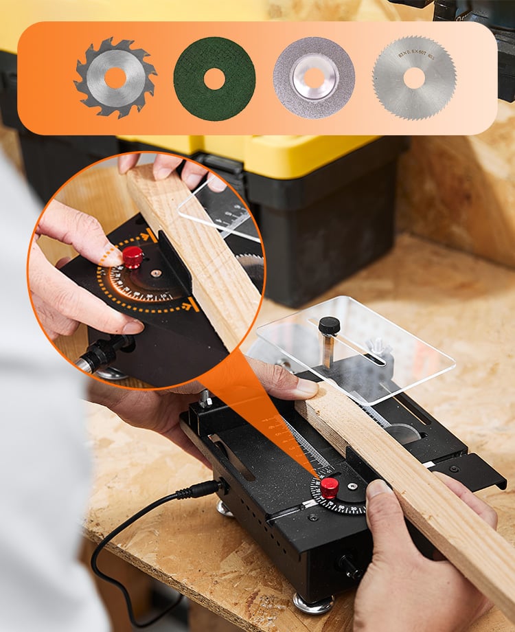 Saker Mini Multi-Functional Table Saw lp